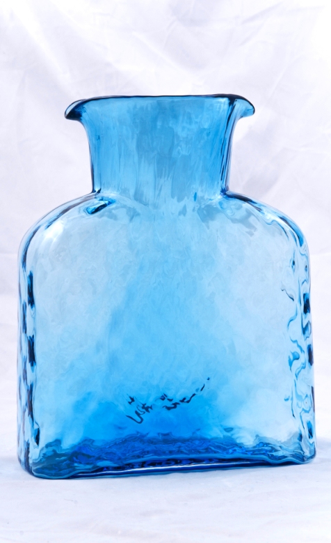 Heart of Glass - Blenko Glass: Blenko Glass Co. The Water Bottle