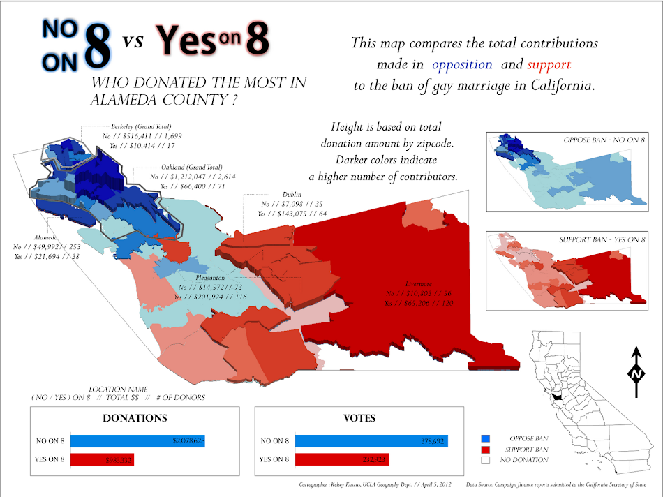 Kelsey Kaszas - Geographic Information Systems (GIS): Proposition 8 Maps