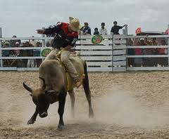 Attractions in Guyana: Rodeo in Lethem