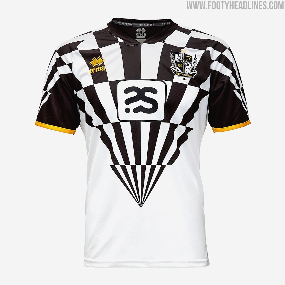 Stunning Port Vale 20-21 Home & Goalkeeper Kits Released - Design Input ...