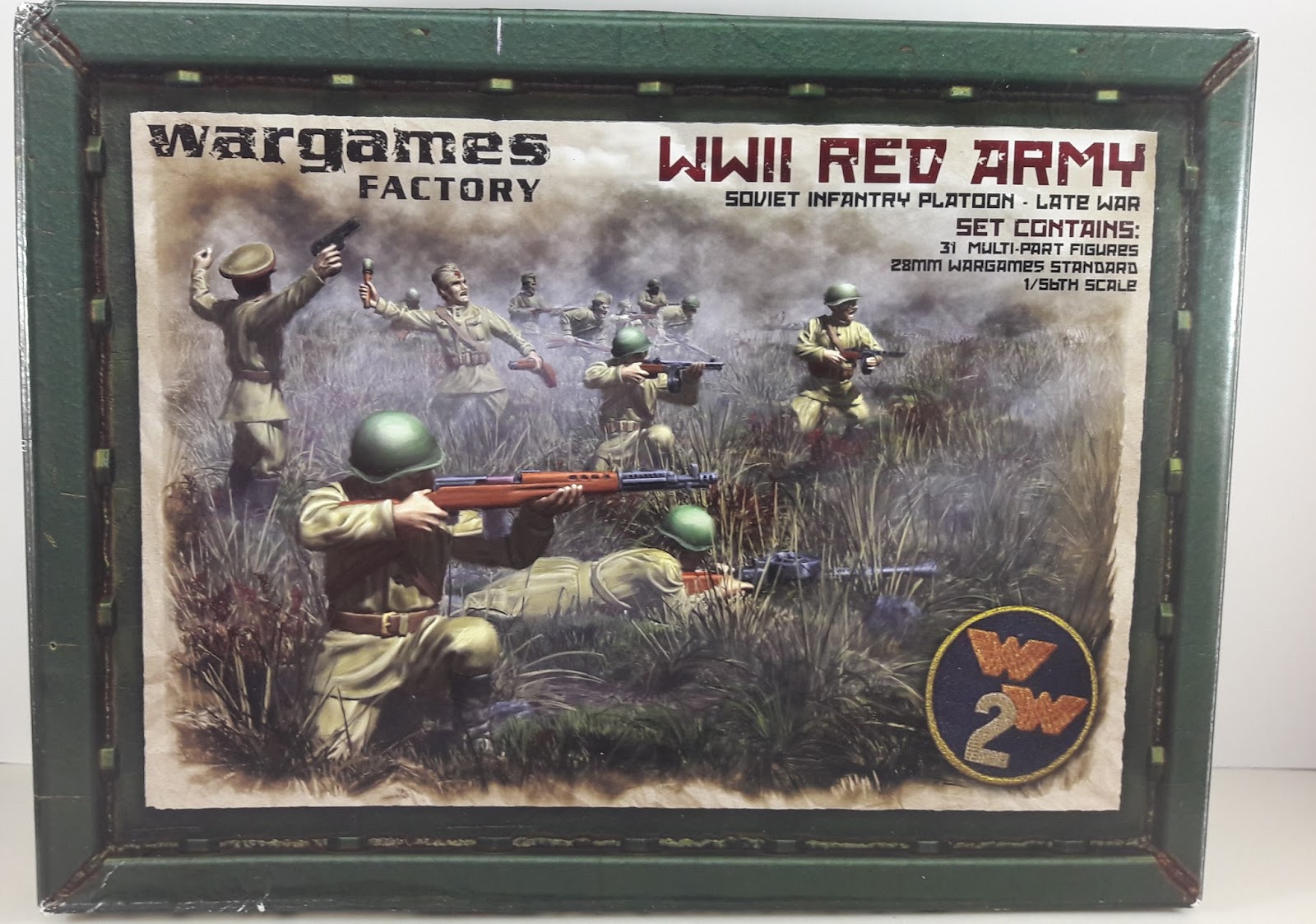 Abiger Industry: Wargames Factory - Soviet Infantry unboxing