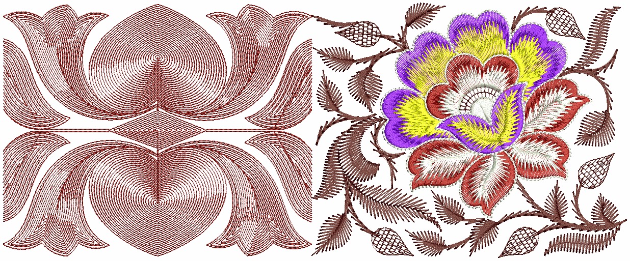 EmbDesignTube: Beads And Stone Work Lace Border Designs