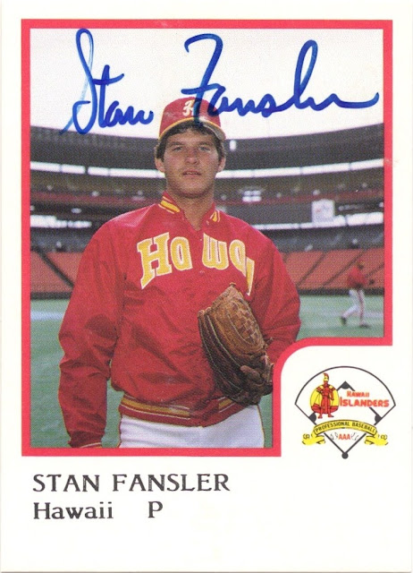 1986 PROCARDS PROJECT: STAN FANSLER
