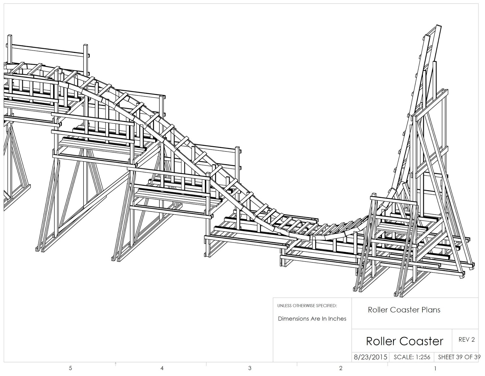 2015 EC Rollercoaster Construction - AvaMakesThings
