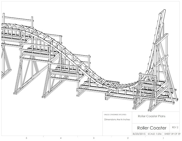 2015 EC Rollercoaster Construction - AvaMakesThings