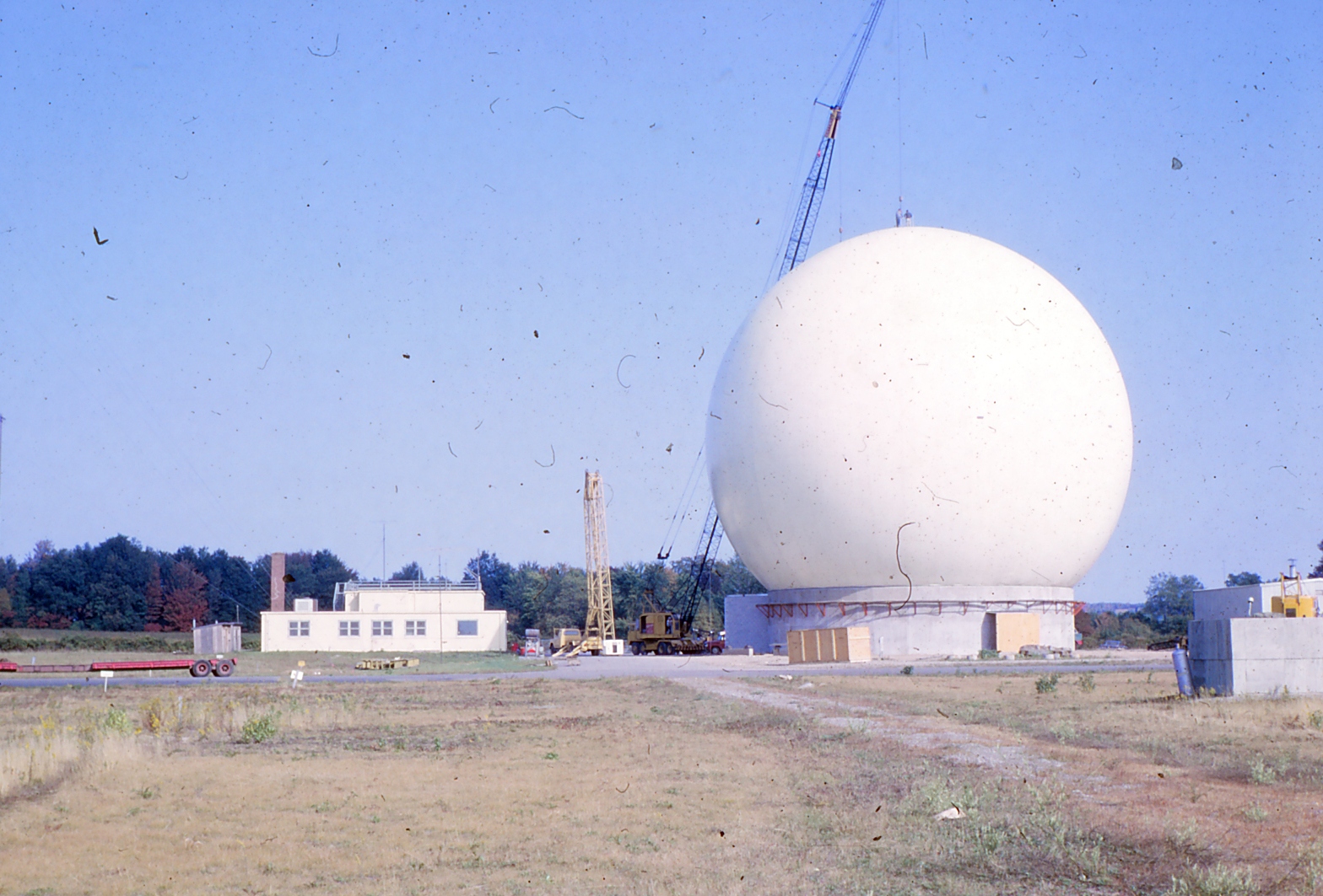 GRANDPA'S NAVY: Grandpa Built This Satellite Dome