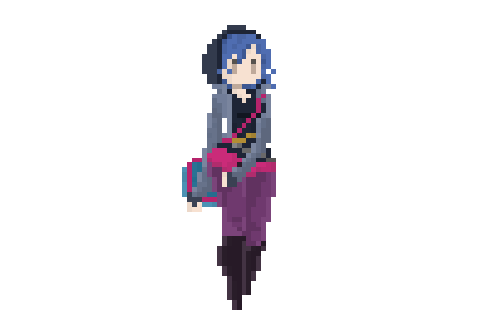 Ramona Flowers Game Sprite