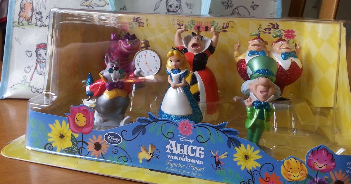 Disneygirl: ALICE IN WONDERLAND Figures Set || Disneygirl