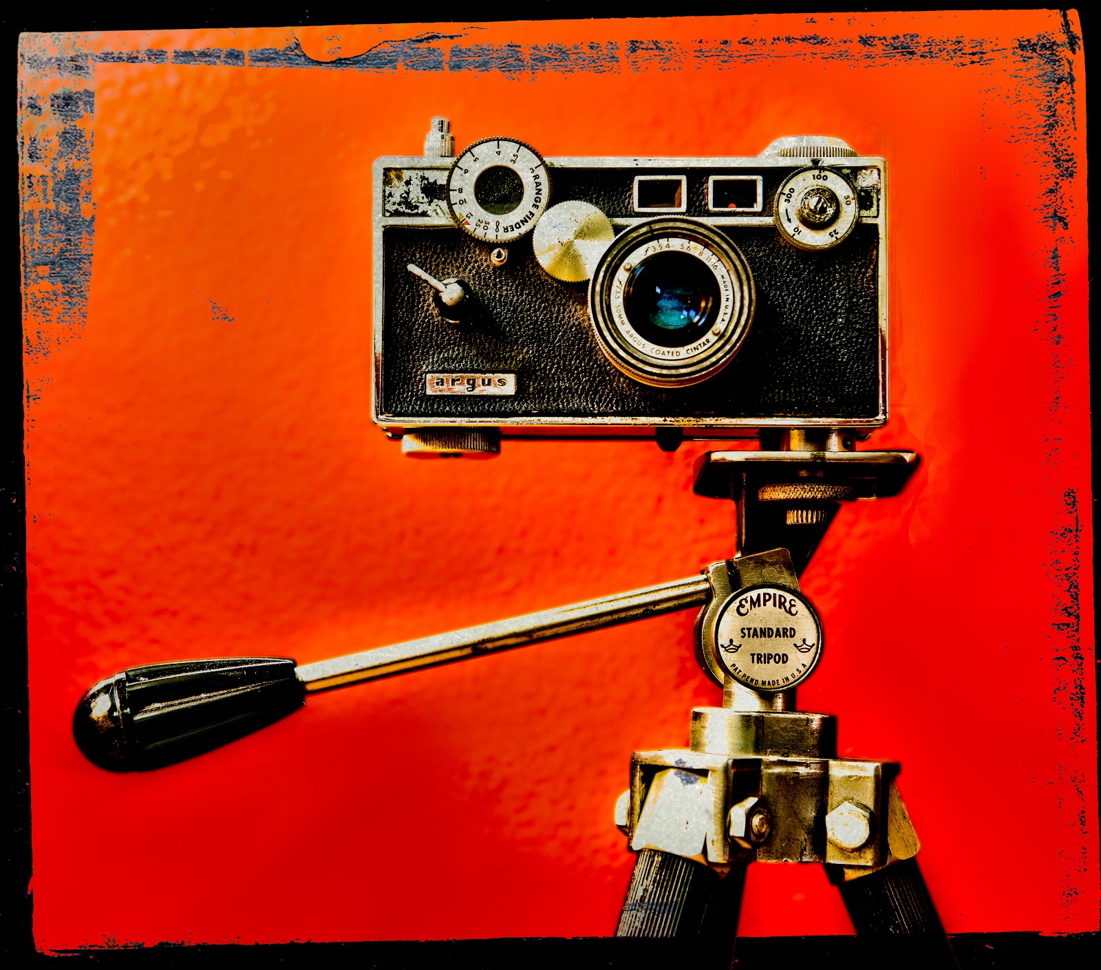 Spare Parts and Pics: Vintage Argus Camera and Tripod