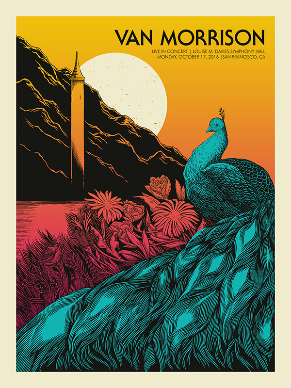 INSIDE THE ROCK POSTER FRAME BLOG: John Vogl Van Morrison And Andrew ...