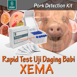 Pork Detection Kit Xema | Uji Daging Babi - Rapid Test Uji Daging Babi ...
