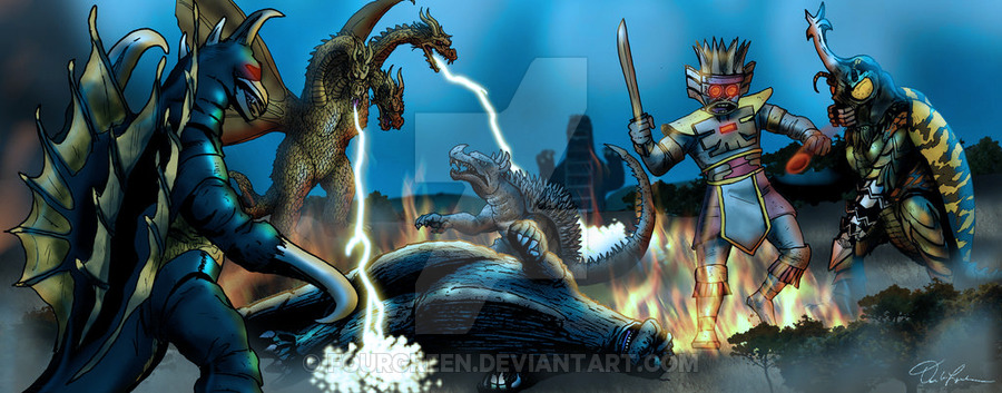 BLOOD WORK: THE SAGA OF THE KING OF THE MONSTERS ~ PART 12: GODZILLA VS ...