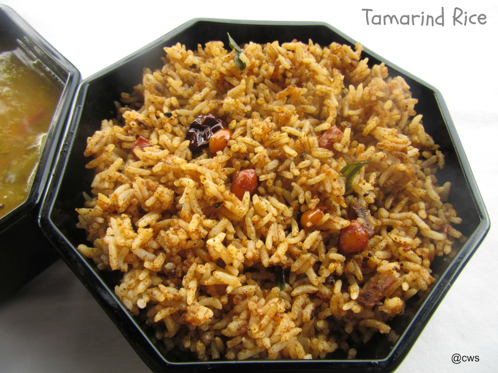 Puliyogare/Tamarind Rice - Cooking With Sapana