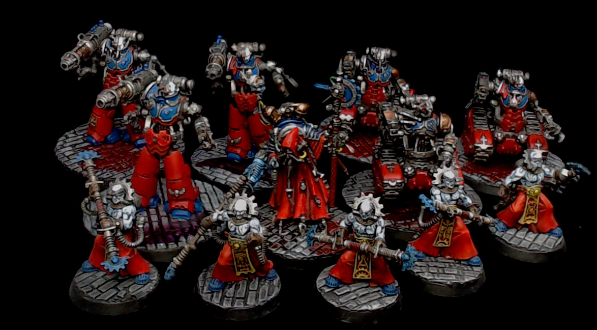 Sepulchre of Heroes: Finished Cult Mechanicus Force