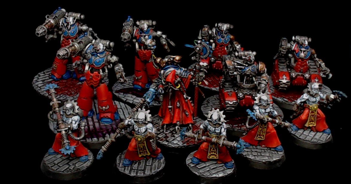 Sepulchre of Heroes: Finished Cult Mechanicus Force