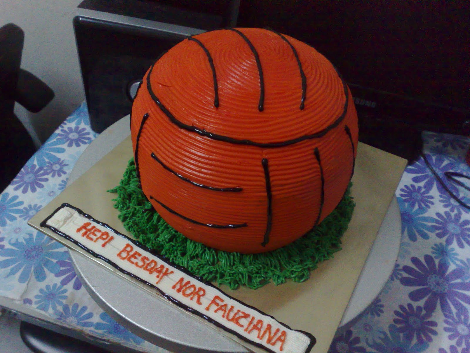 L'mis Cakes & Cupcakes Ipoh Contact : 012-5991233 : 3D Netball Cake