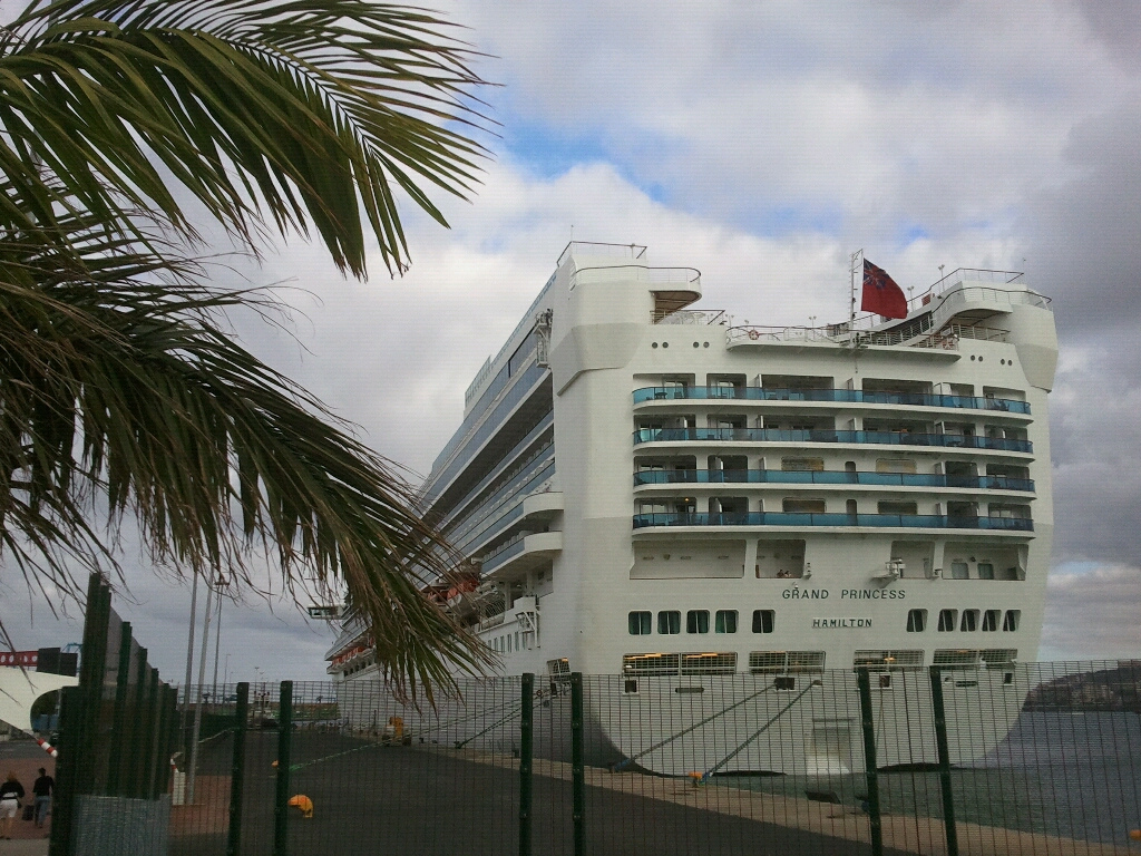 Turismo de Cruceros en Gran Canaria: El Barco Crucero Grand Princess de ...