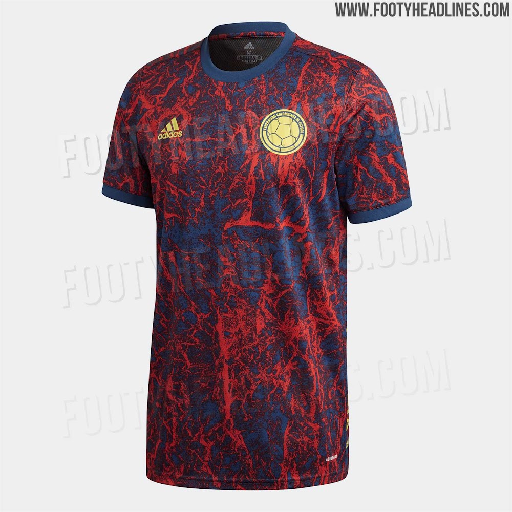 Bold Colombia Copa America 2020 Pre-Match Shirt Leaked - Footy Headlines
