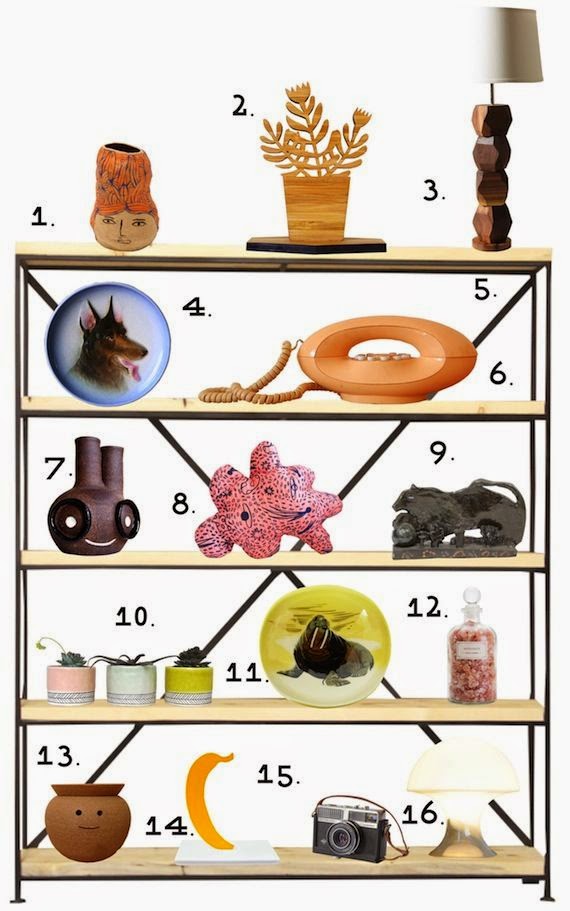 1. Red Head Vase by Laura Bird