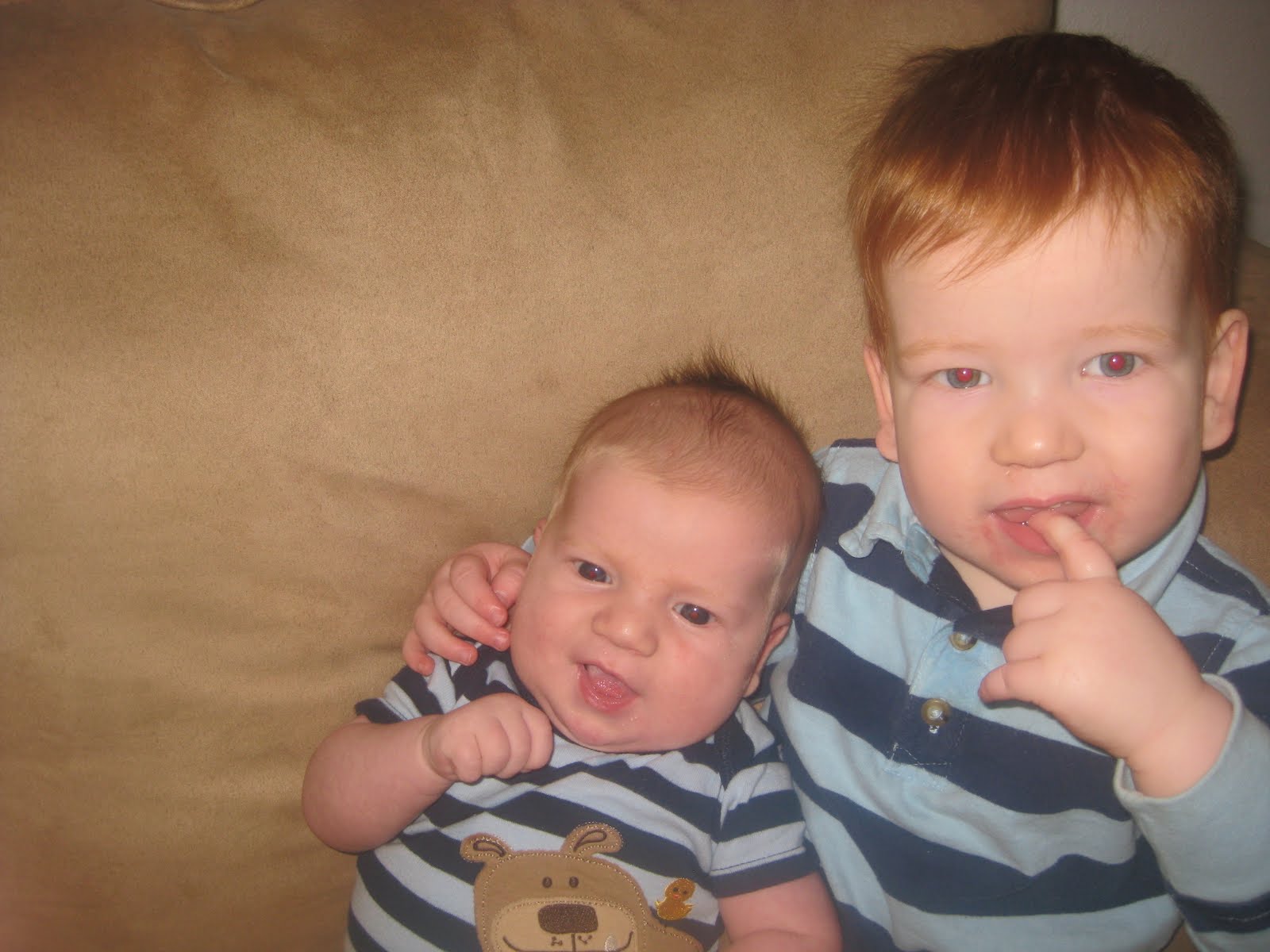 Morrise Moments: Little Brother, Big Brother, and Their Parents.