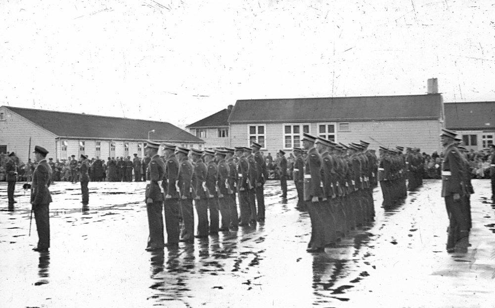 RNZAF 13th Boy Entrant Course 1959: TAIERI QUEEN'S COLOUR PARADE JUNE 1959