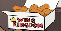 Cartoon Foods And Drinks: Regular Show - Wing Kingdom