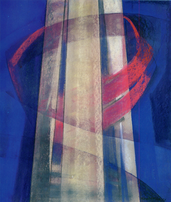 Artist Mirjana Krstevska: ORIGINAL ABSTRACT SOFT PASTEL PAINTINGS