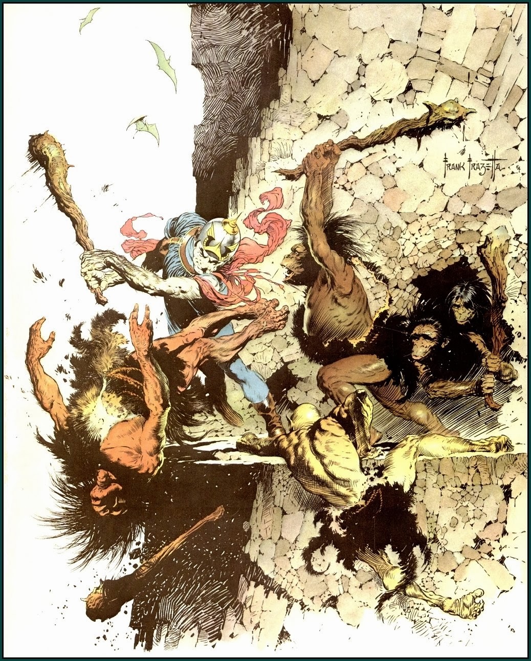 Cap'n's Comics: Best Comic Book Cover Ever? by Frank Frazetta