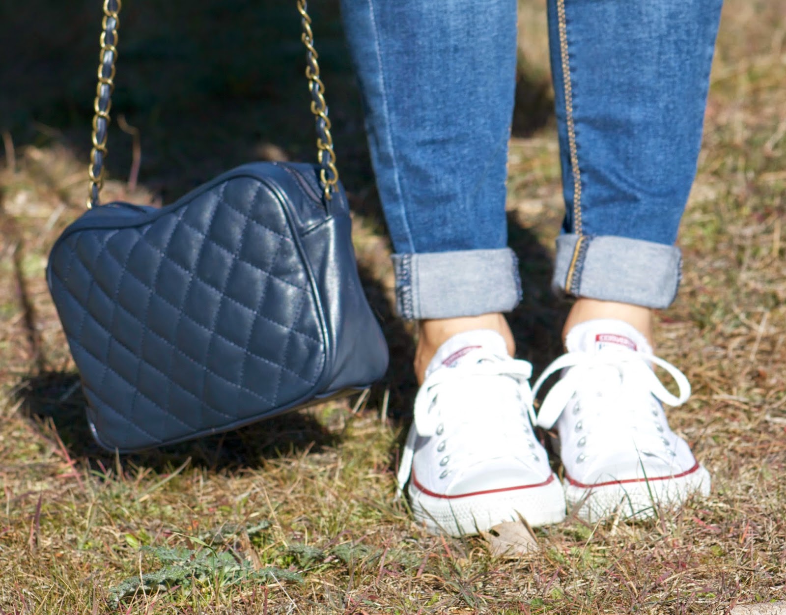 Loca por los tacones: Look Converse