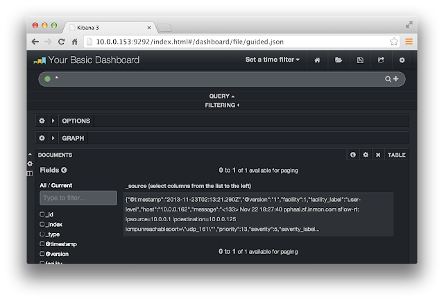 sFlow: Exporting events using syslog