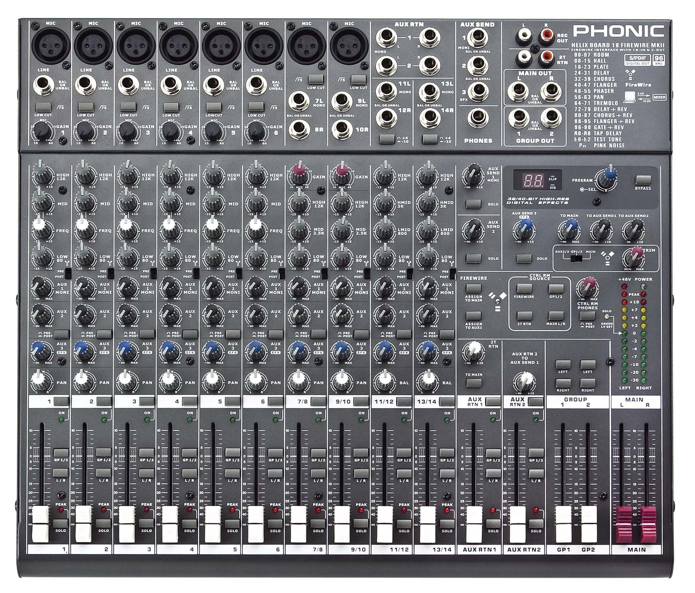 Phonic helix board 18 fire wire mkii - irishfalas