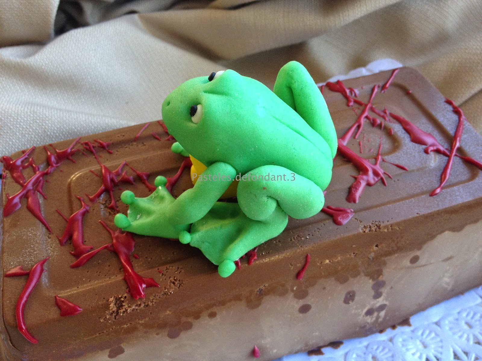 Rana | Pasteles de fondant