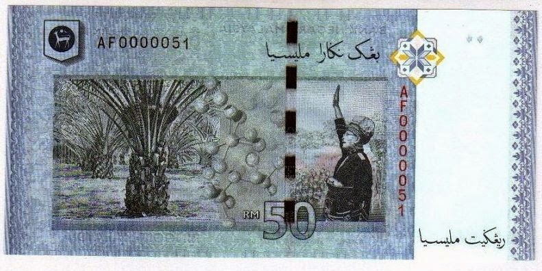 Malaysia's Banknotes and Coins: Tiga Jenis Wang Kertas RM50 Siri Baharu ...