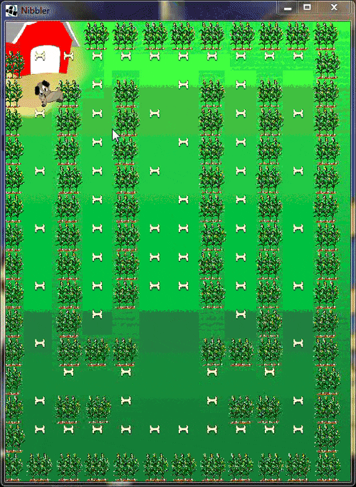 filthysloppycoder: Nibbler - Pacman/Snake game in Java+Libgdx+Universal Tween Engine