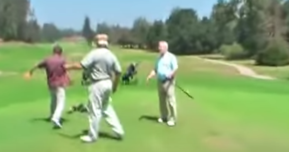 Every Golf Website In World Shares Same Crap Golf Brawl Video So Here ...