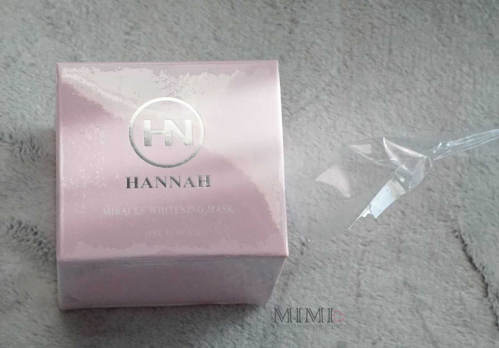 Review: Hannah Miracle Whitening Mask~