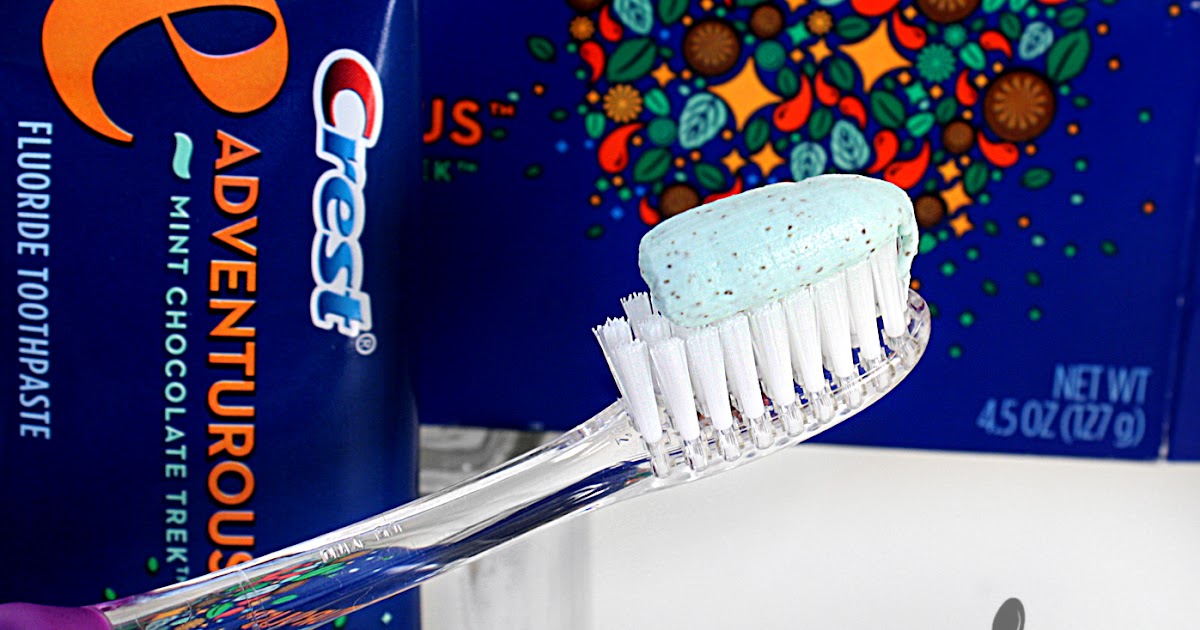 Sometimes Foodie: Crest Be Adventurous: Mint Chocolate Toothpaste ...