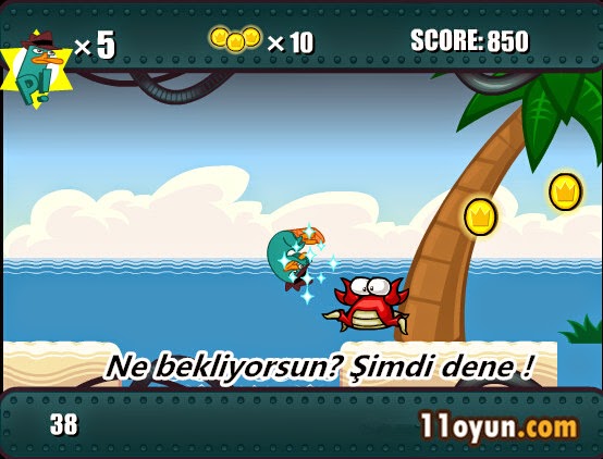 11oyun -bedava online oyunlar: Agent P & Treasure Island Oyunu