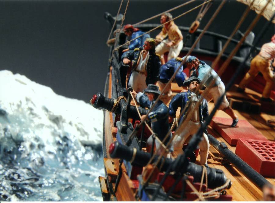 MODELLOURS WORKSHOP: HM Cutter Alert - Diorama of the Day