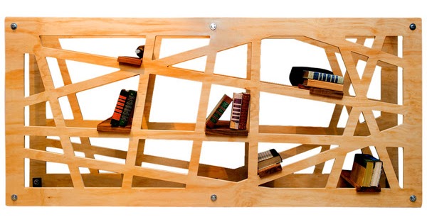 Bookshelf: Funky bookshelf