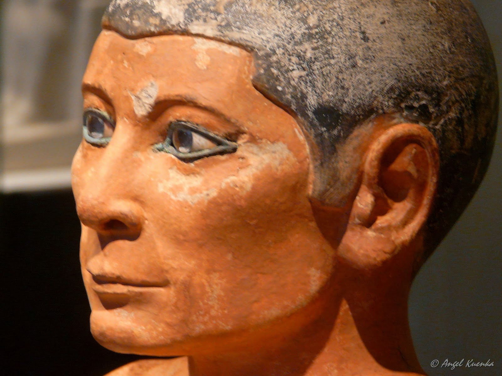 Todo sobre Egipto···: El escriba sentado del Louvre