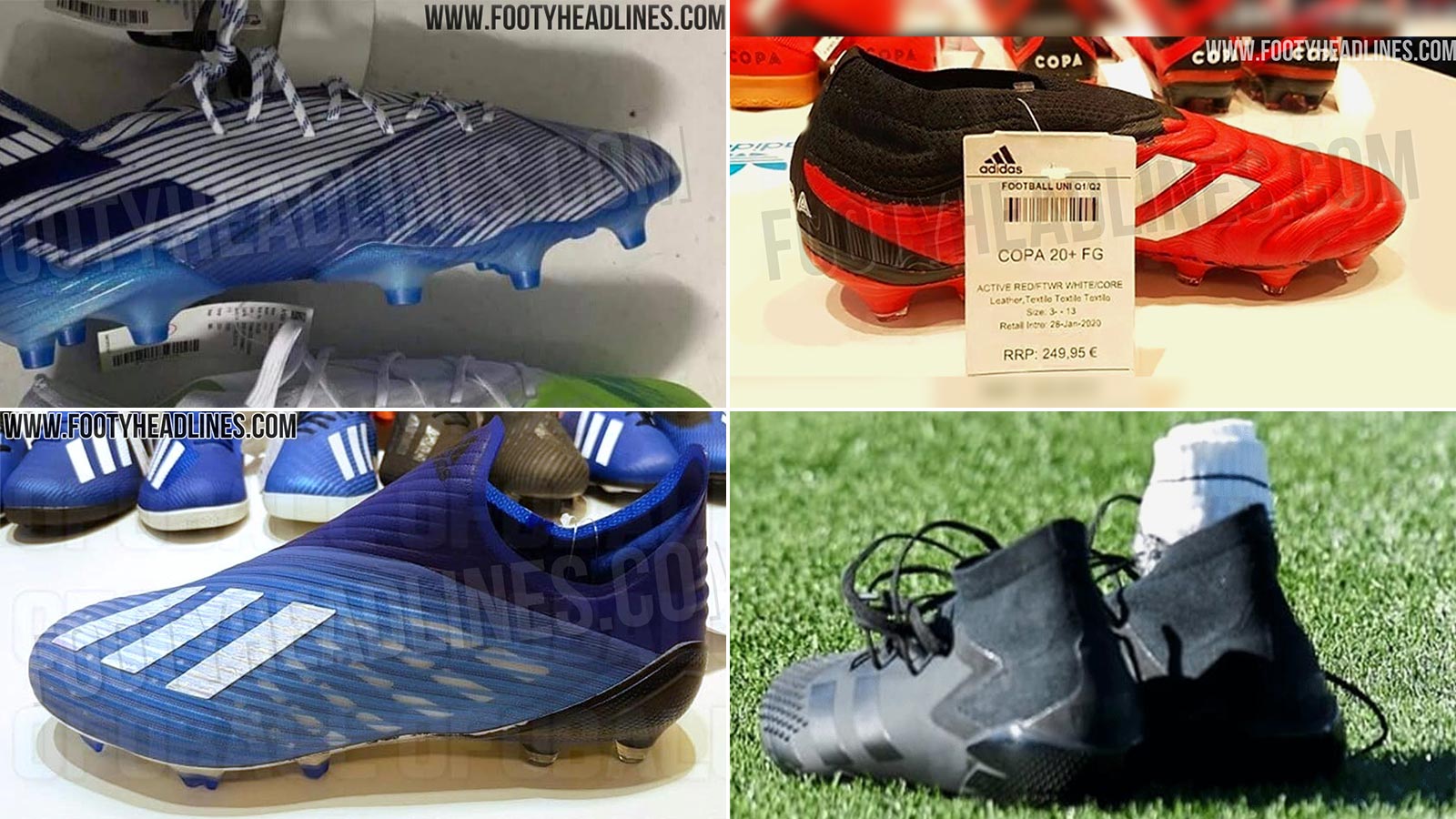 Adidas Mutator Pack Leaked - First 2020 Boots Collection: Including ...