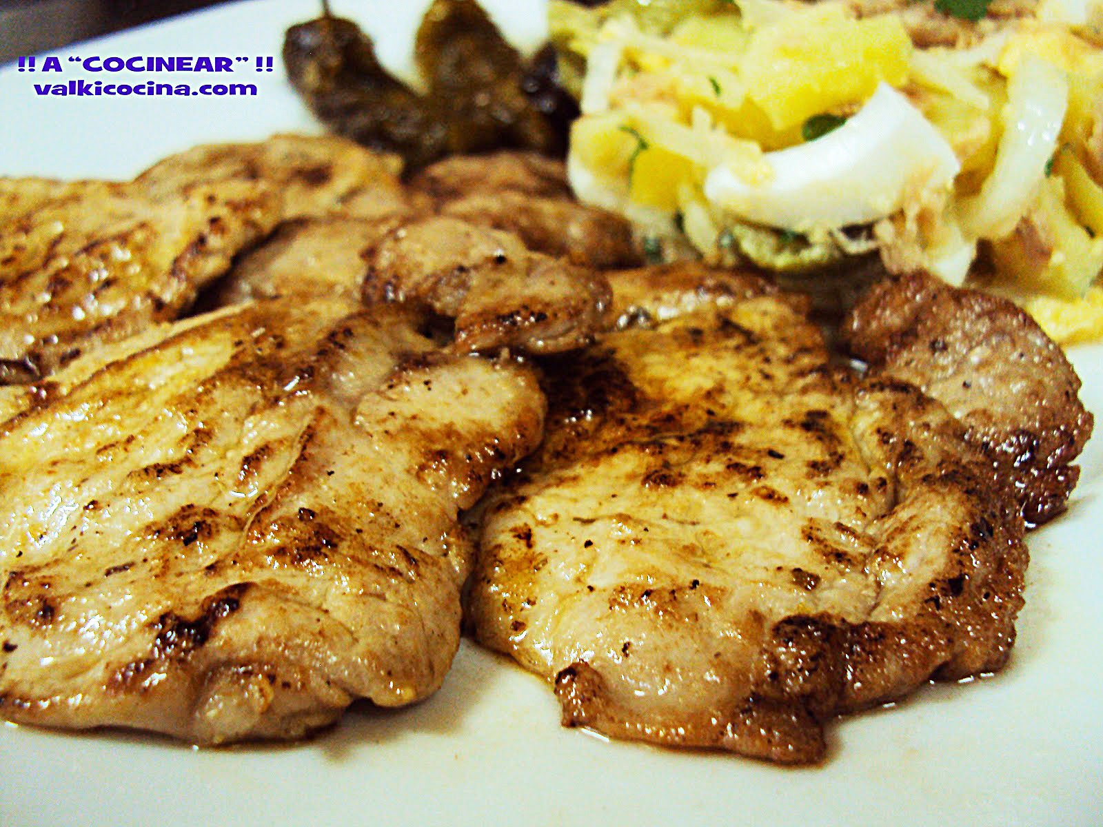 FILETES DE SOLOMILLO DE CERDO ESPALMADOS A LAS ESPECIAS | ¡¡A COCINEAR ...