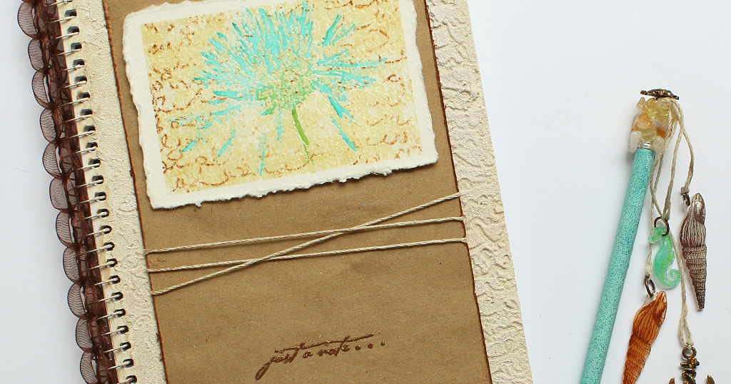 Scrap Savvy Creations: Just a Note and Pencil