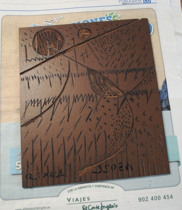 Lara Barco - Ilustraciones: TALLER DE GRABADO EN RELIEVE: LINOGRAFÍA