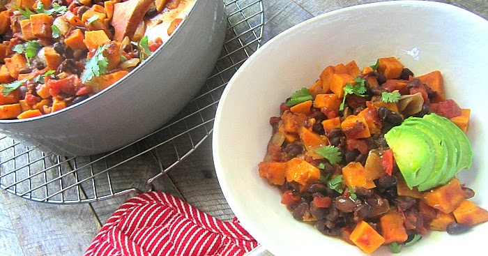 Spicy Sweet Potato & Black Bean Chili