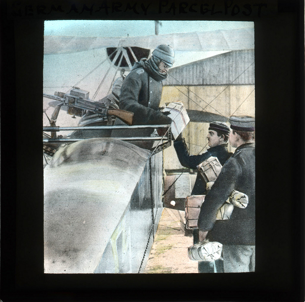 Postal Operation During World War I – 19 Rare Lantern Slides Show the ...