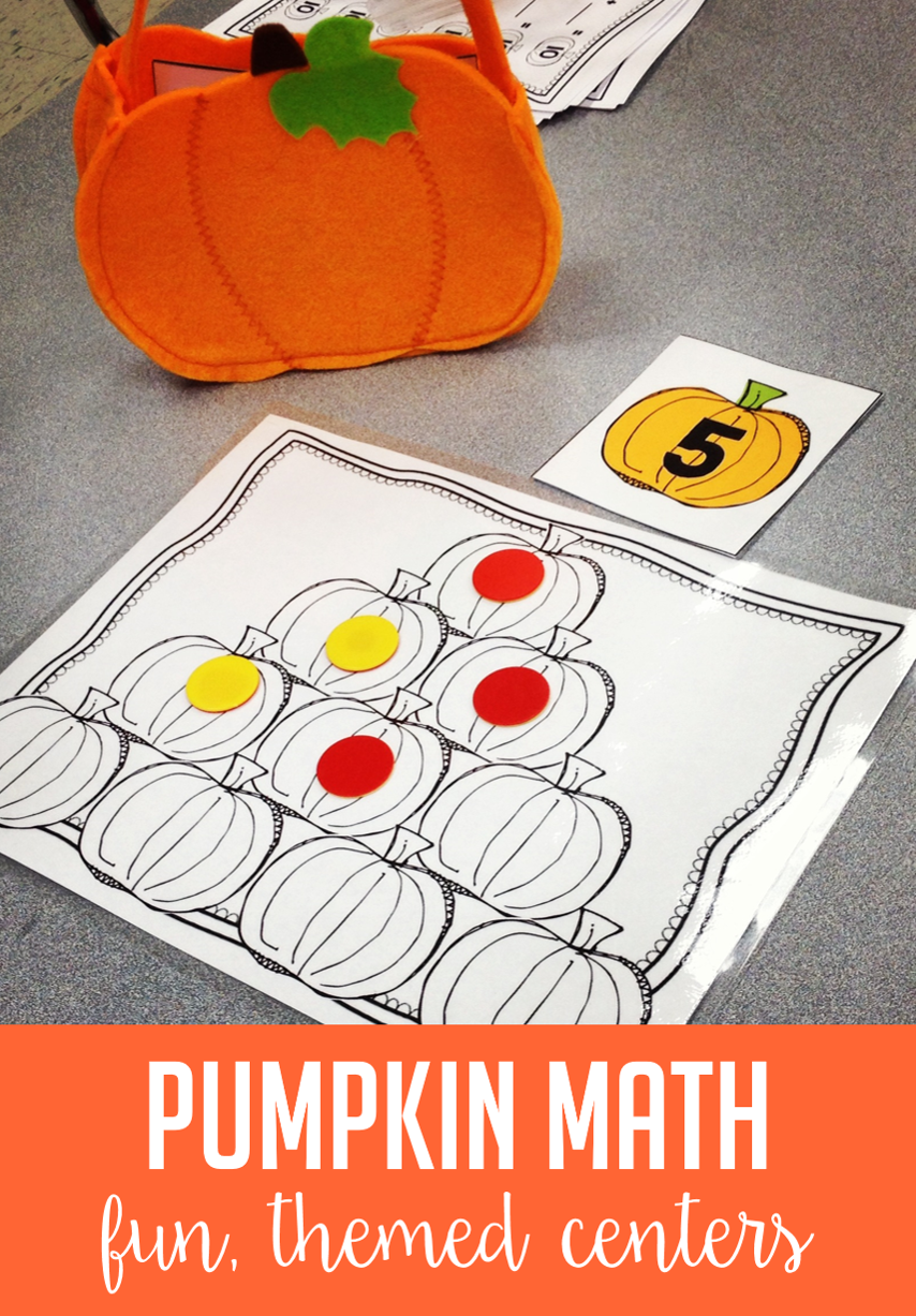 Pumpkin Math! - Susan Jones Teaching
