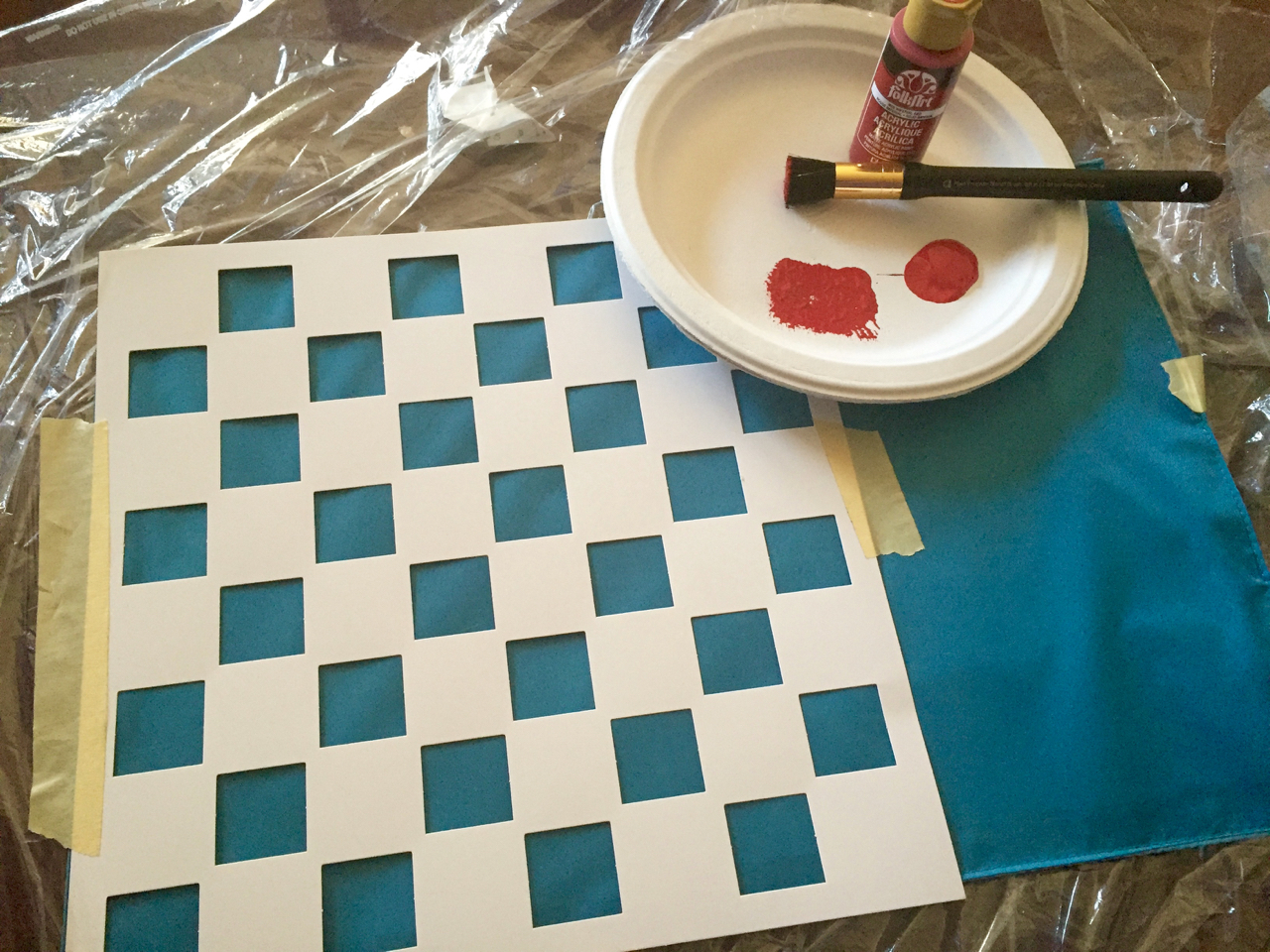 Aim Happy: Roll-up Checkerboard