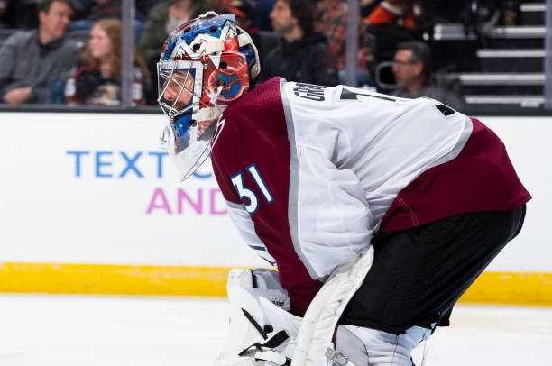 I Love Goalies!: Philipp Grubauer 2018-19 Mask